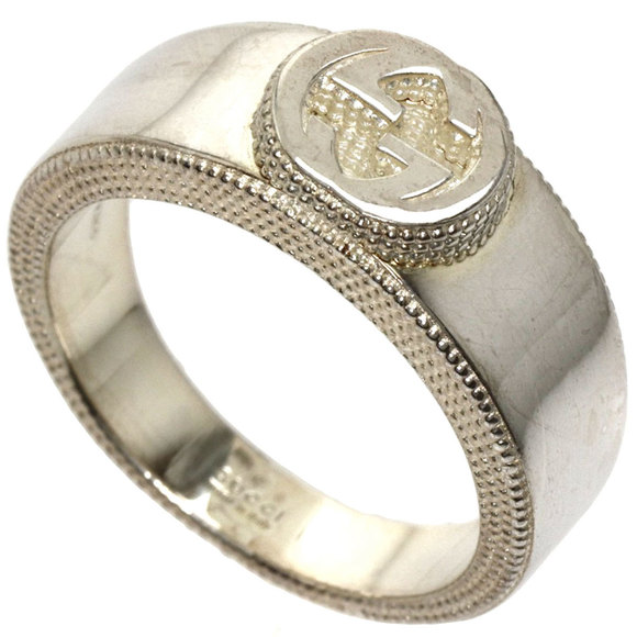 Gucci | Jewelry | Gucci Interlocking 8 Ring Silver Mens Gucci | Poshmark